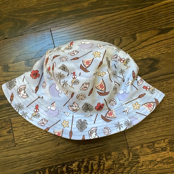 Disney | Accessories | Disney Moana Bucket Hat | Poshmark